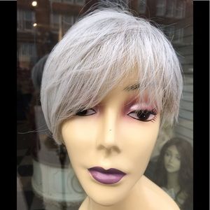 Hair | Grey Silver Bob Wig Sale Look At This Beauty | Poshmark